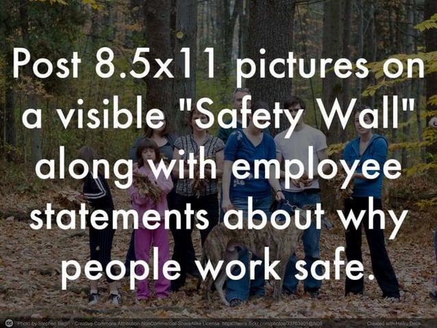 Creative Safety Training Ideas | PPTX