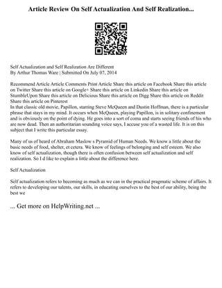 Creative Self Introduction Example For Students In E | PDF