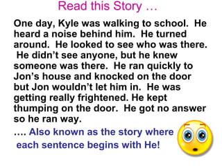 Creative sentence starters | PPT