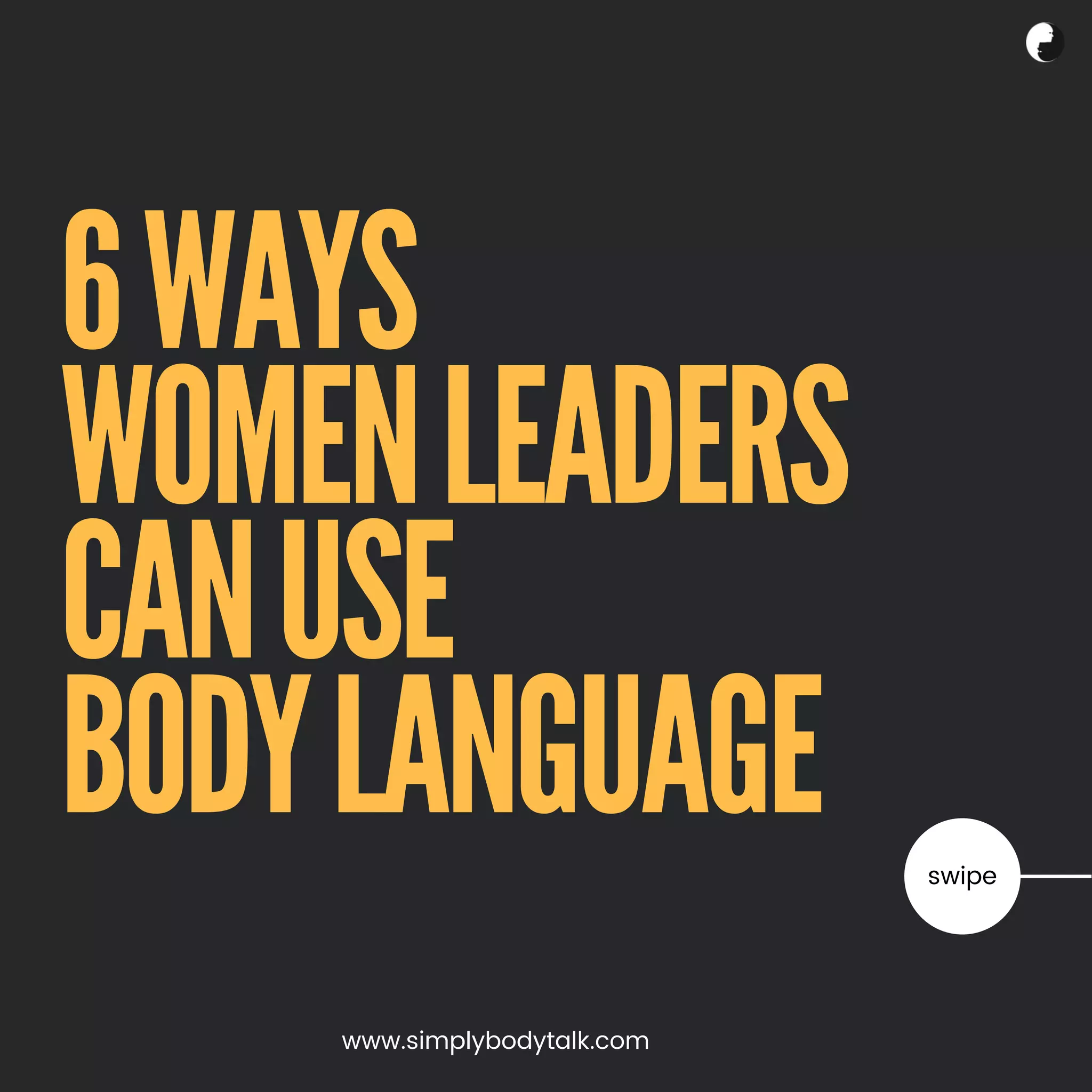 How women leaders can use body language | PDF