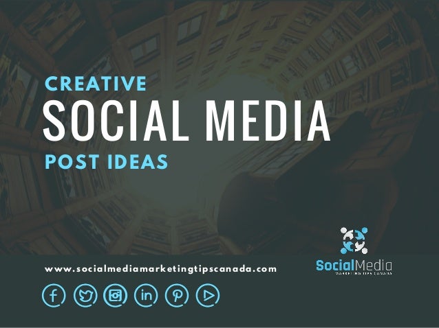 Creative Social Media Post Ideas | PPT