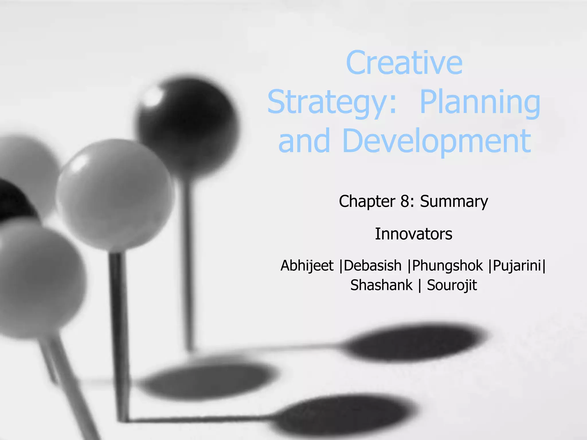 Creative strategy | PPT