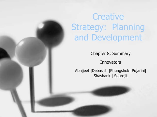 Creative strategy | PPT