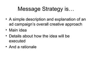 Creative strategy | PPT