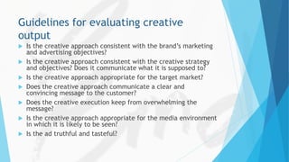 creative strategy implementation decisions styles | PPT | Free Download