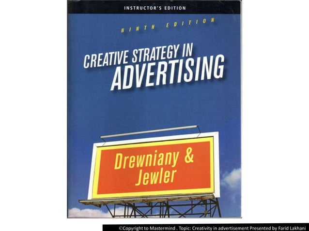 Creative strategy in advertising | PDF