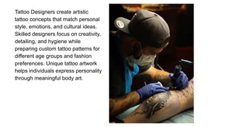 Creative Tattoo Designers: Stylish, Meaningful Body Art Concepts | PDF