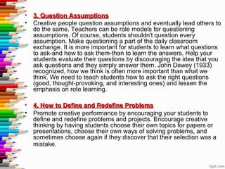 Creative teacher | PPT