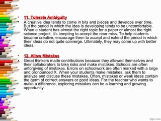 Creative teacher | PPT