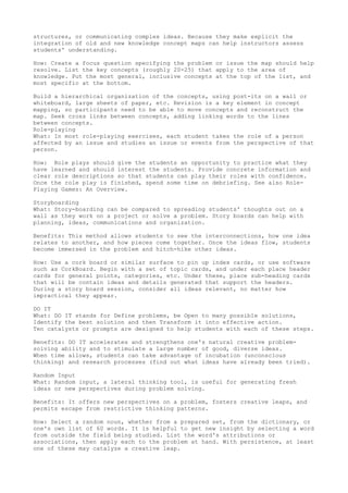 Creative teaching | PDF