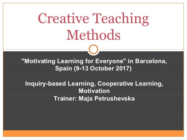 Creative teaching methods_erasmus+