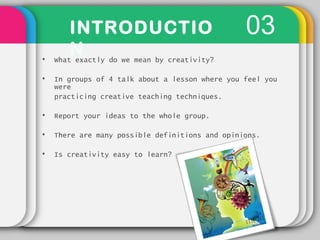 Creative teaching presentation | PPT
