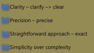 Creative, Technical, and Academic Writing | PPTX