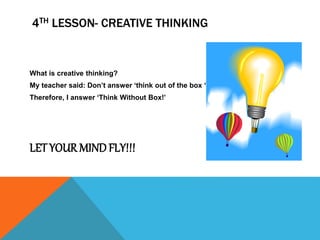 Critical and Creative Thinking | PPT