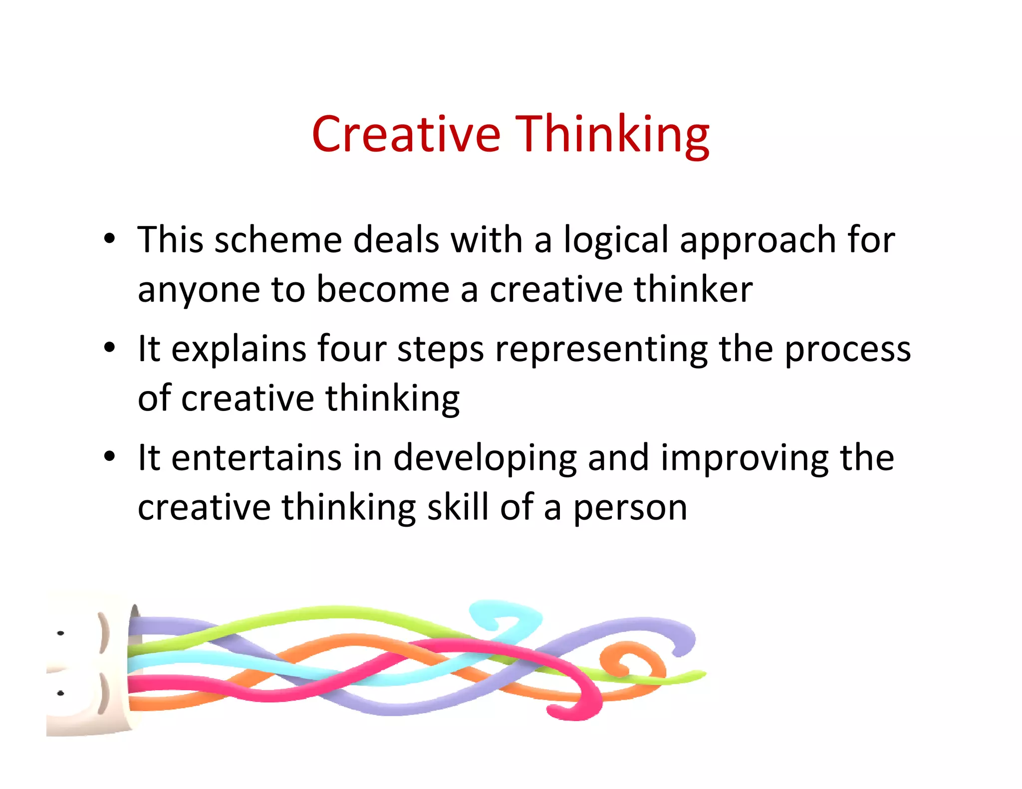Creative Thinking and Innovative Ideas - CreativeHeights by Dr. Singh | PPT
