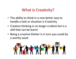 Creative Thinking and Innovative Ideas - CreativeHeights by Dr. Singh | PPT