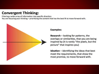 Creative Thinking (Convergent and Divergent thinking) | PPTX