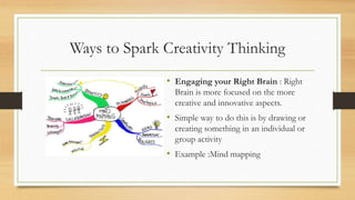 Creative thinking | PPT