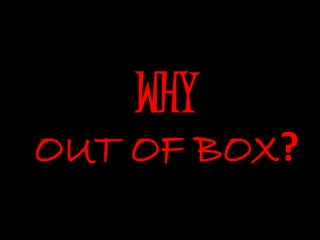 Creative thinking - How to get out of the box? | PPTX