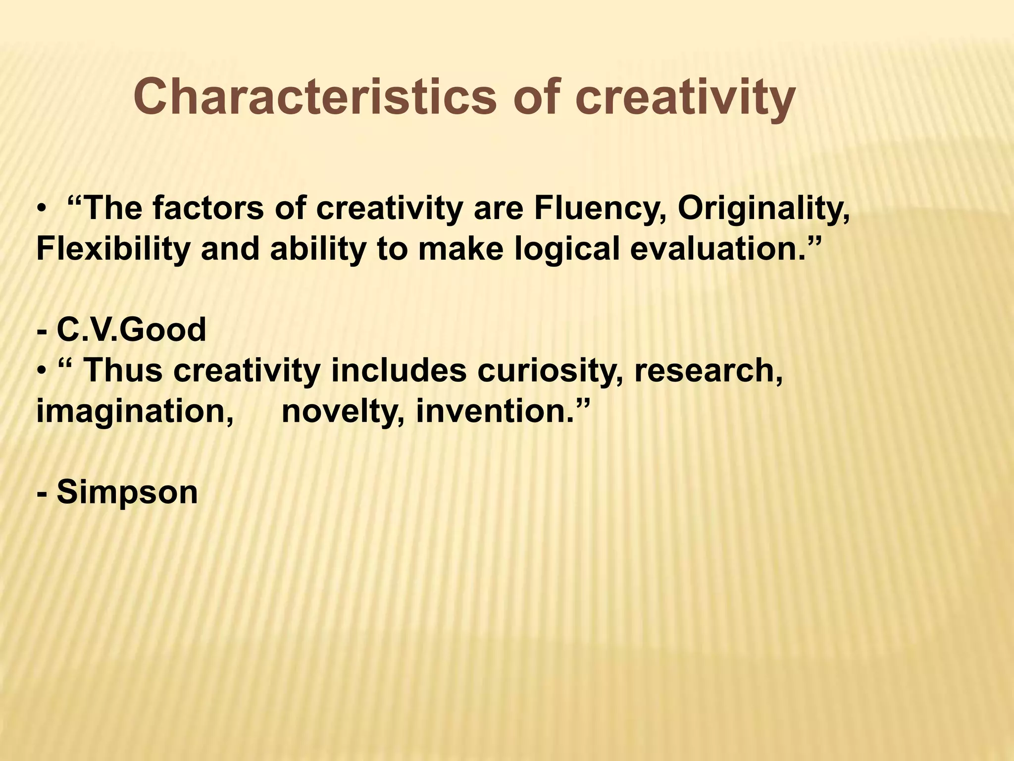 Creative Thinking | PPTX