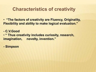 Creative Thinking | PPTX