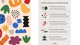 Creative Thinking 3_Convergent and Divergent Thinking.pptx