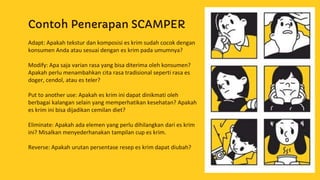 Creative Thinking 5_ Teknik SCAMPER dalam Creative Thinking.pptx