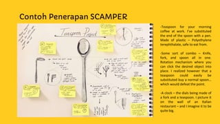 Creative Thinking 5_ Teknik SCAMPER dalam Creative Thinking.pptx