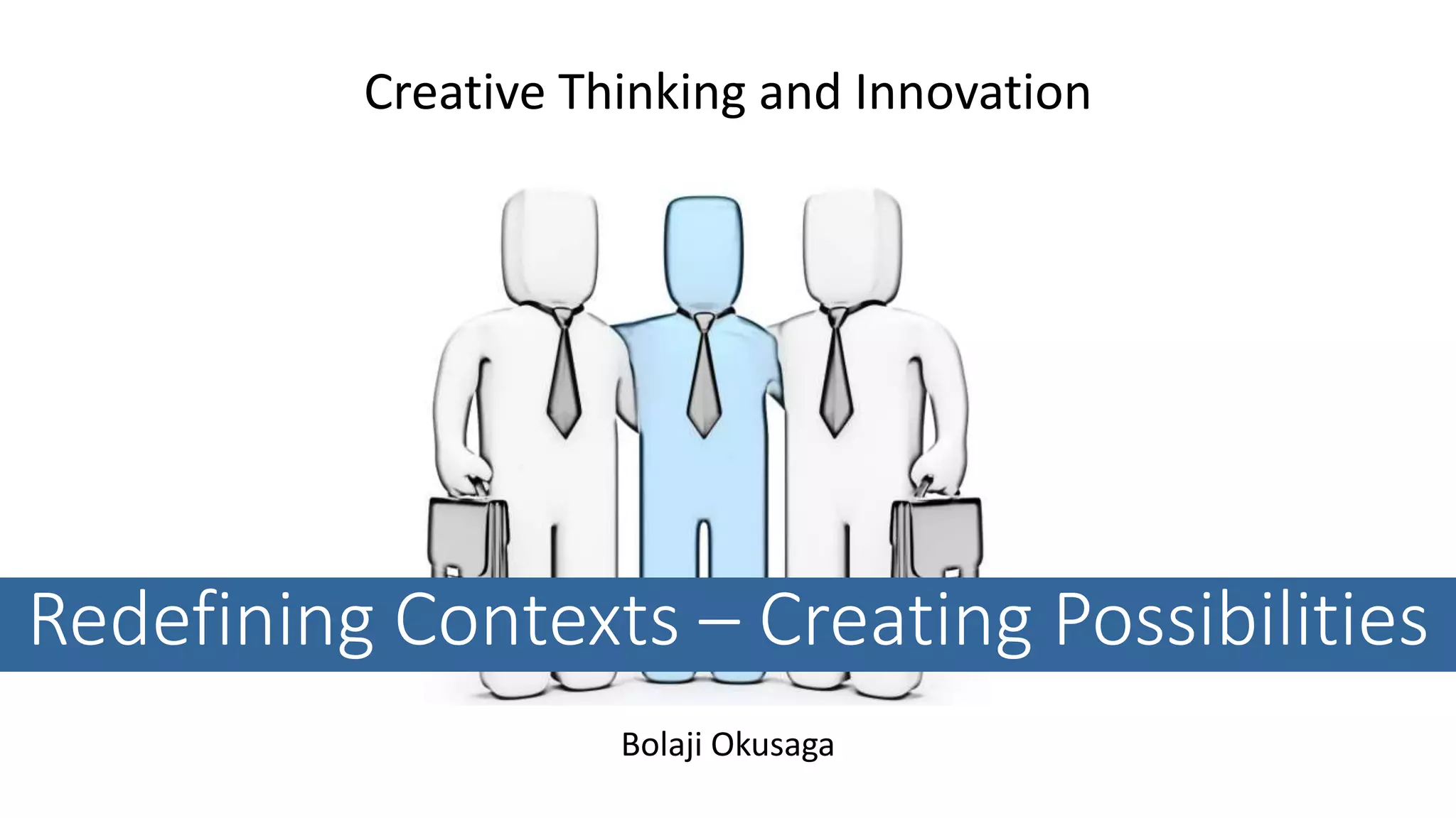 Creative Thinking and Innovation | PPTX