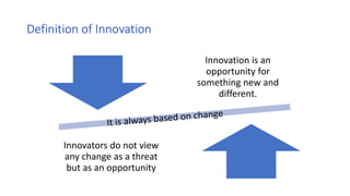 Creative Thinking and Innovation | PPTX