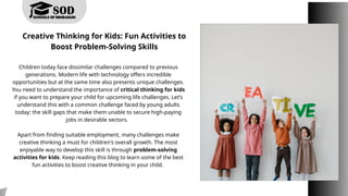 Creative Thinking for Kids Fun Activities to Boost Problem-Solving Skills.pptx
