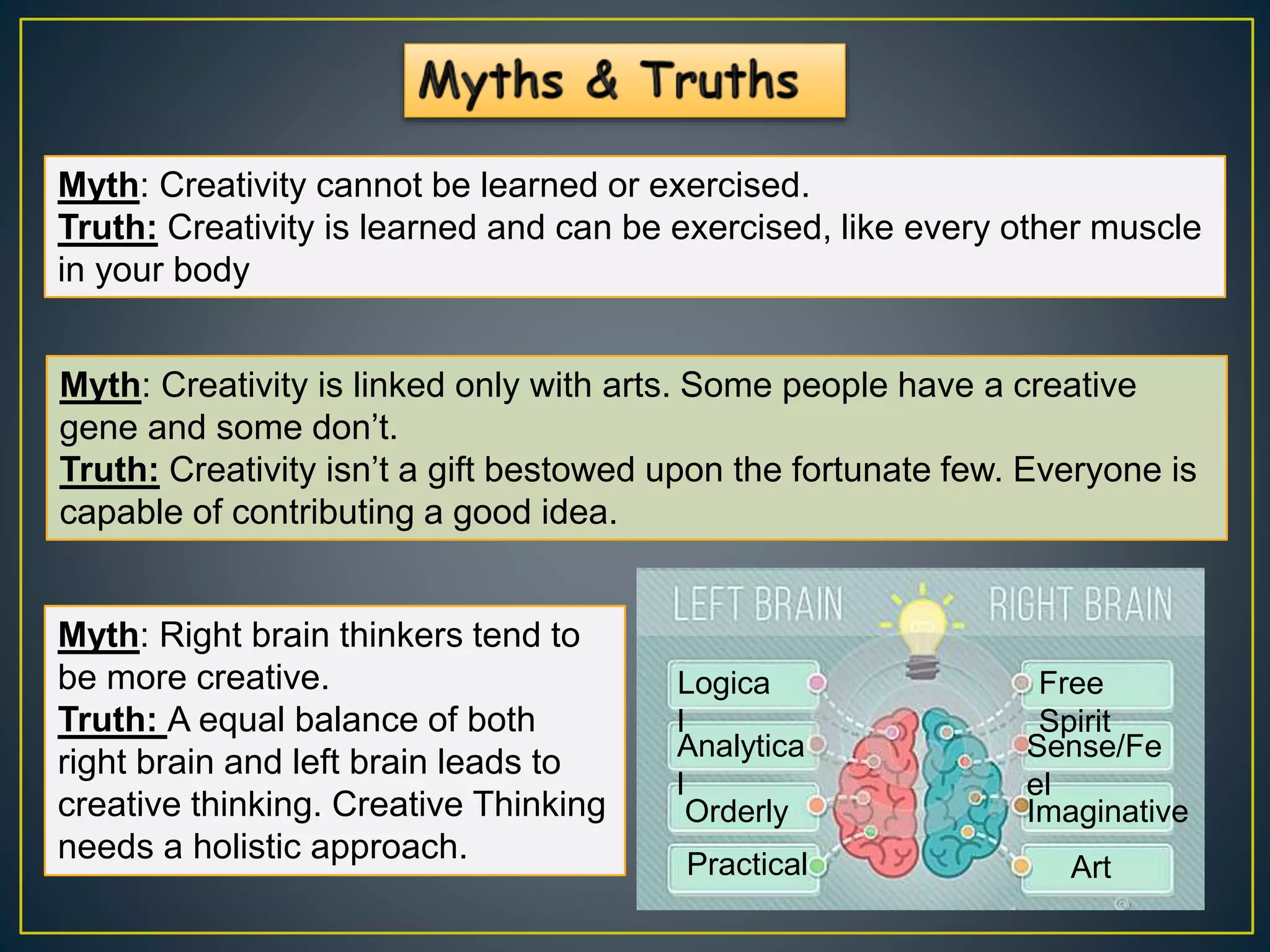 Creative Thinking | PPT