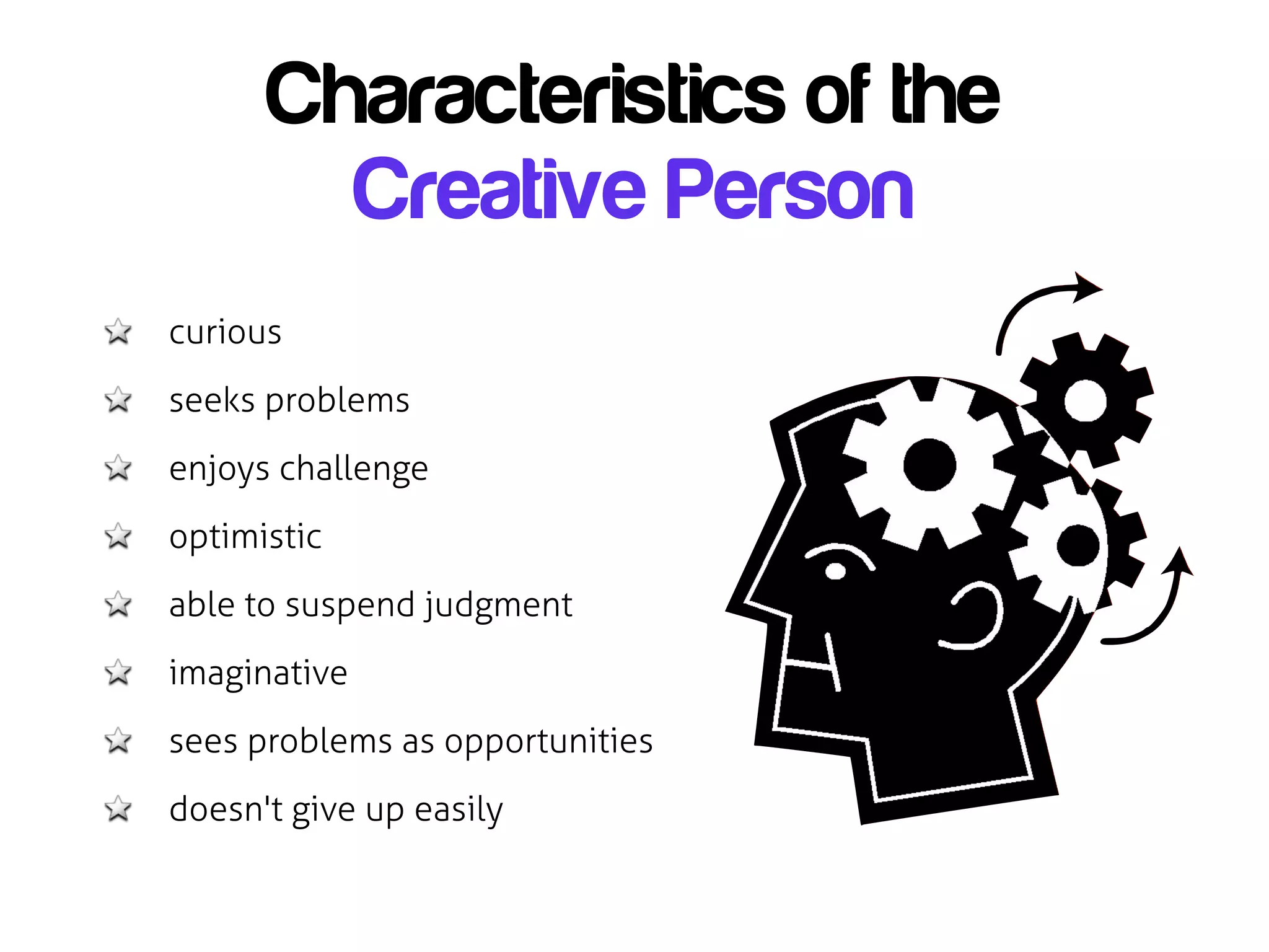 Creative Thinking Presentation | PDF