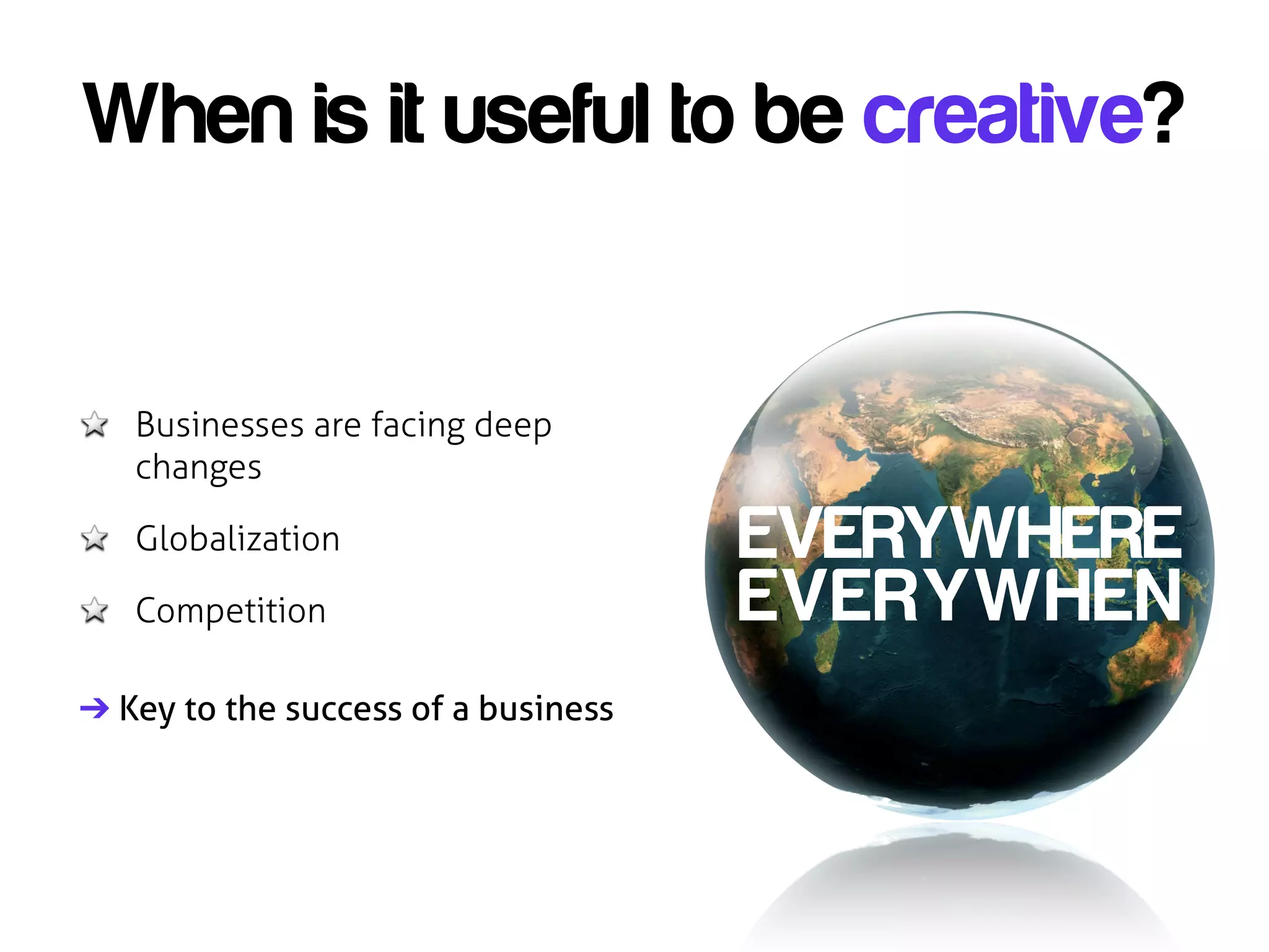 Creative Thinking Presentation | PDF