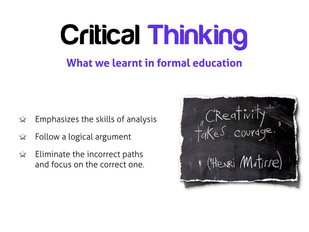 Creative Thinking Presentation | PDF