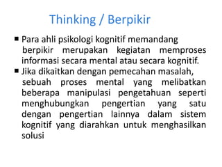 PRESENTASI CREATIVE THINKING (BERPIKIR KREATIF) | PPTX