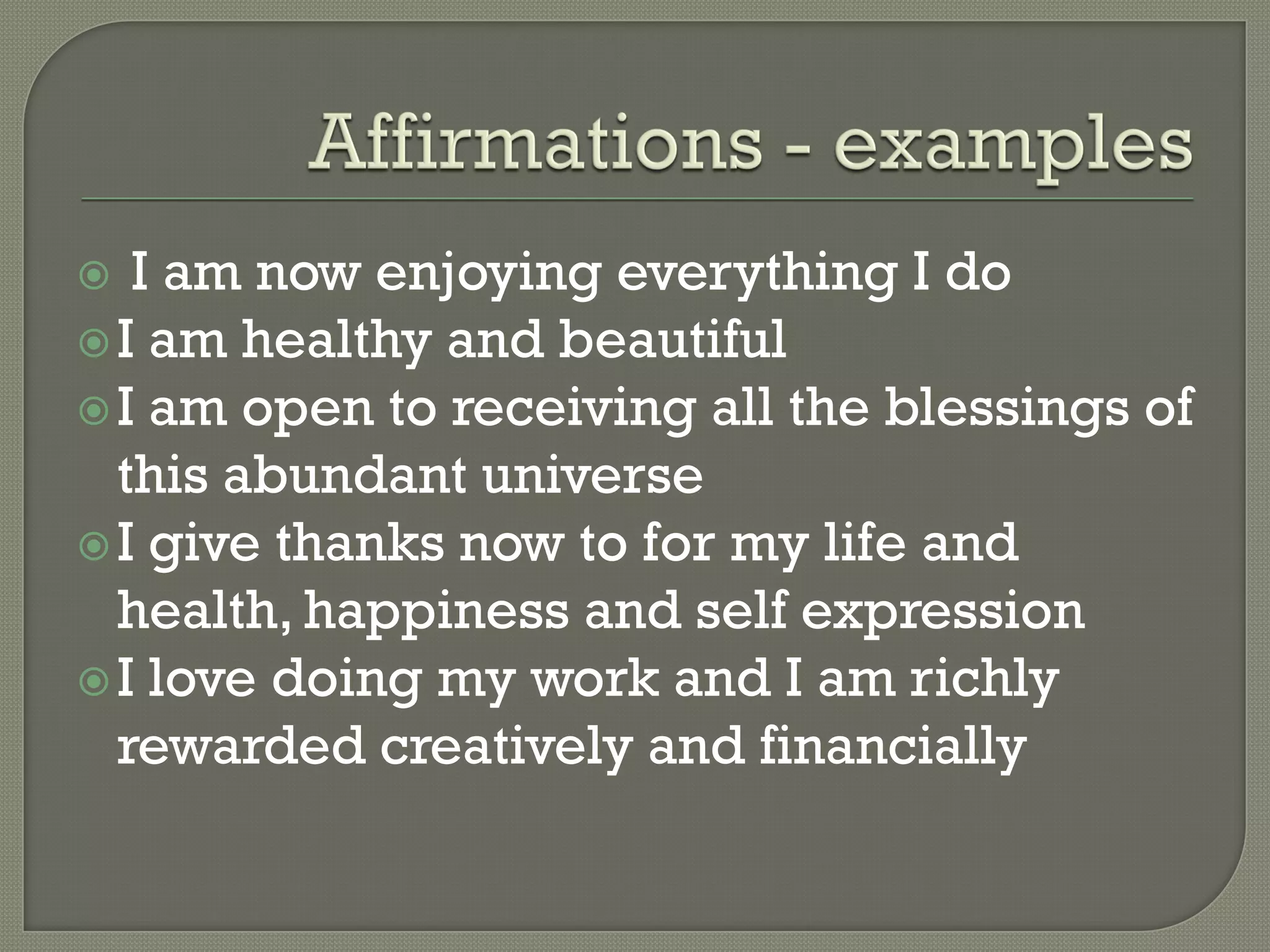 Creative Visualization | PDF