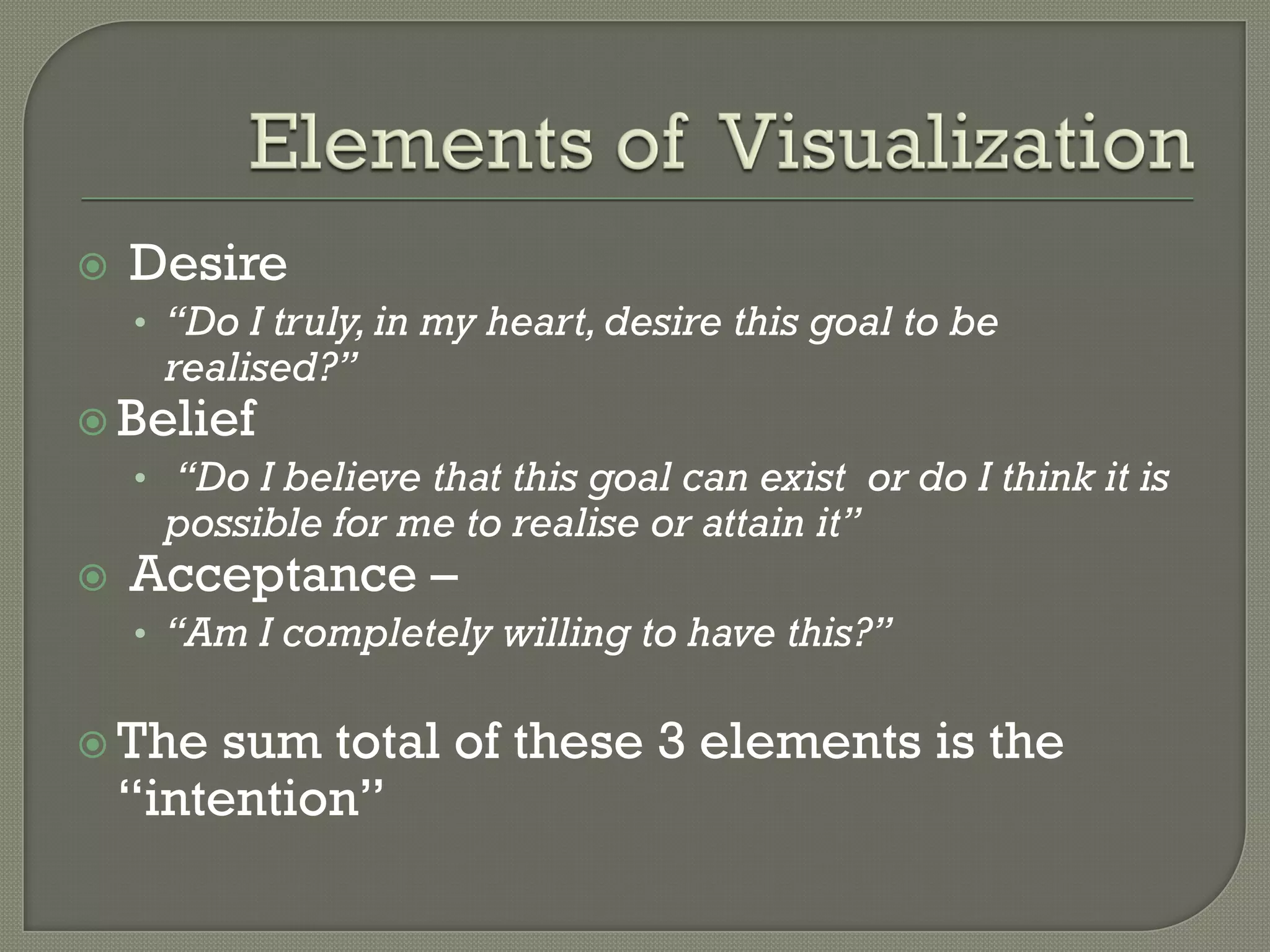 Creative Visualization | PDF