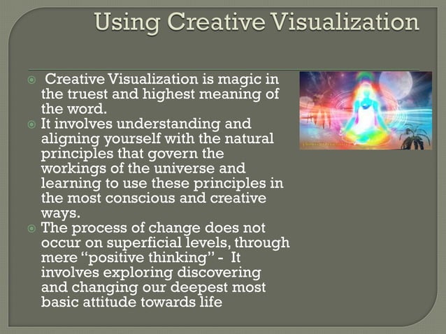 Creative Visualization | PDF