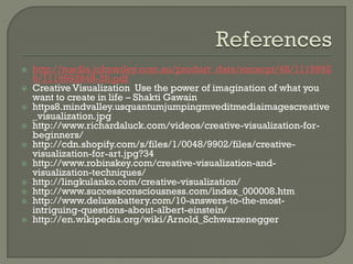Creative Visualization Techniques