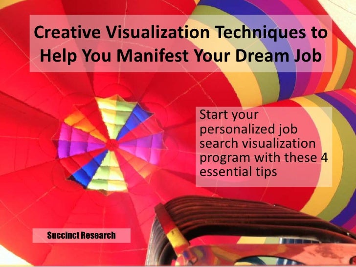 Creative visualization for_job_seekers