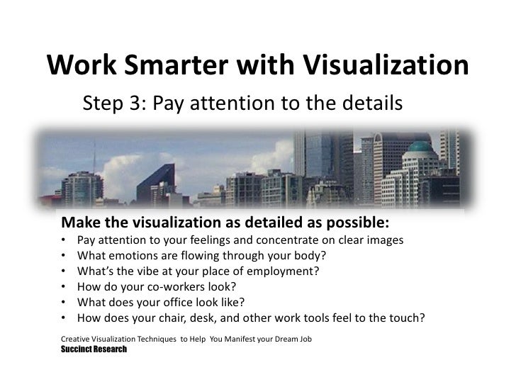 Creative visualization for_job_seekers