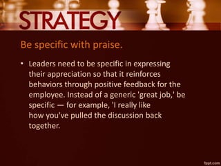 Creative ways to show employee appreciation | PPT