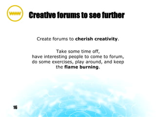 Frantic After Work: Creative work culture | PPT