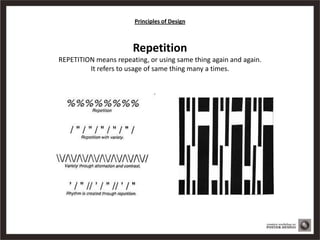 Repetition Poster Design