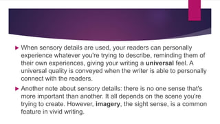 Creative writing | PPTX