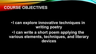 Creative writing lesson 1 | PPTX