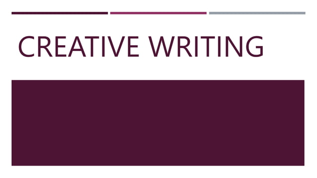 CREATIVE WRITING.pptx
