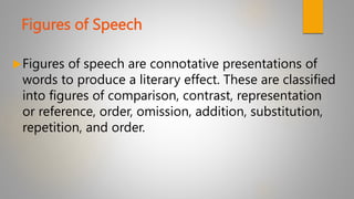 What is creative writing? USe of figurative languages and sensory ...