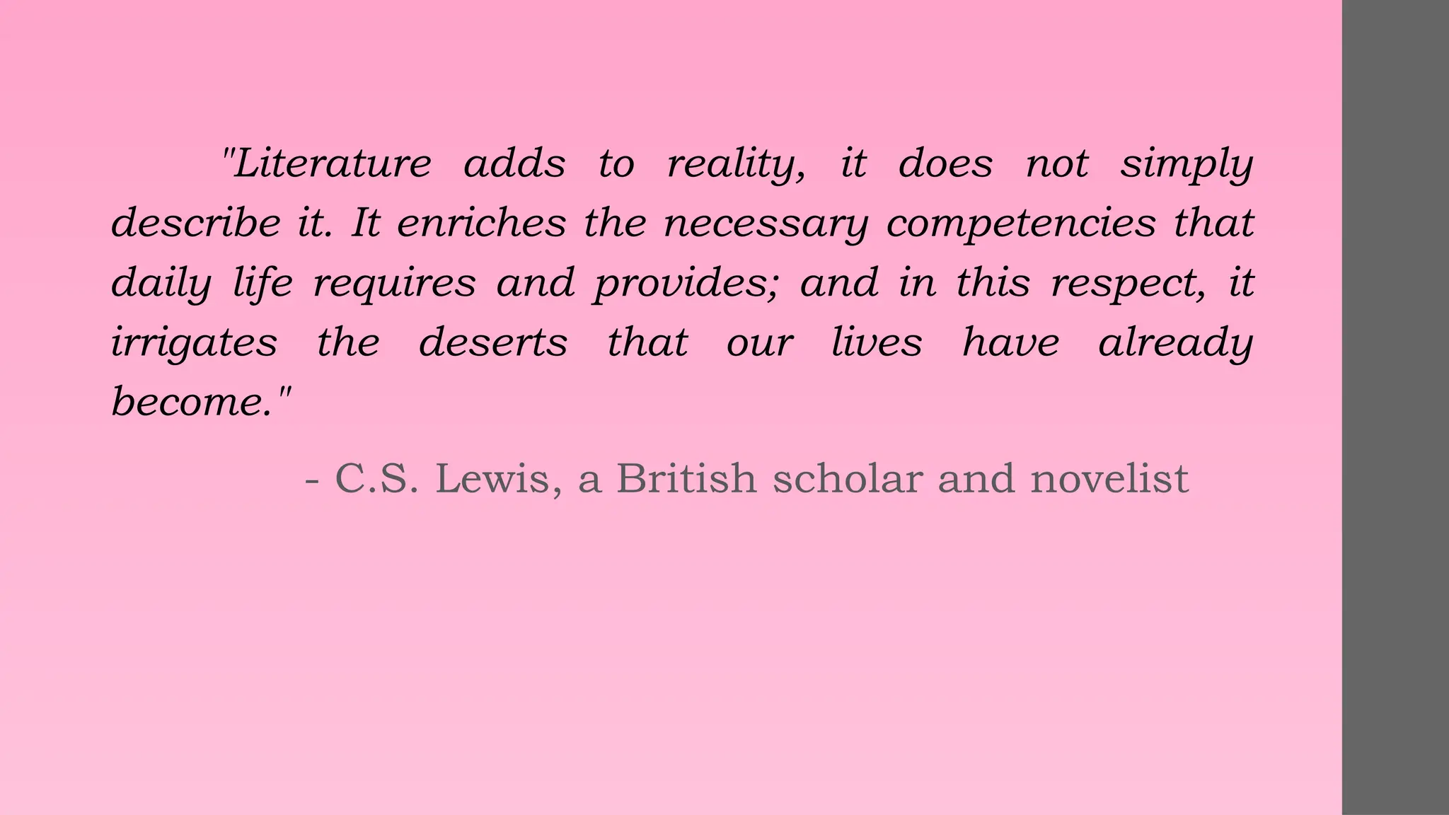 Creative Writing- Elements Techniques, and Literary Devices | PPTX